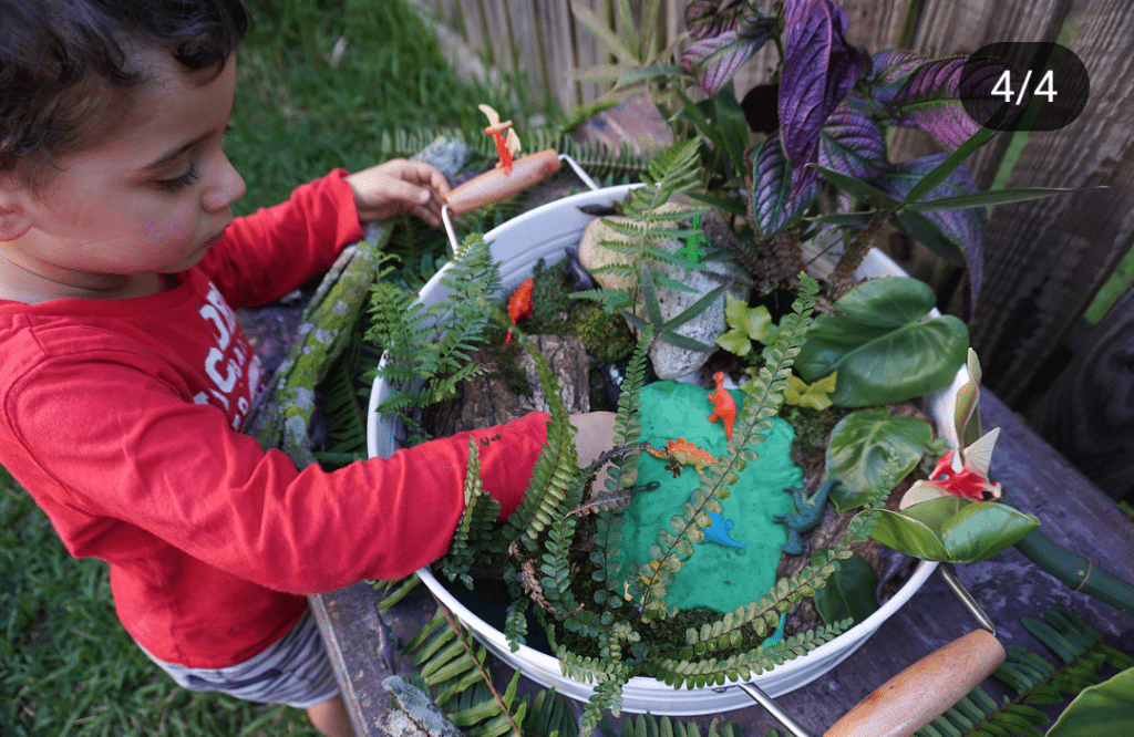 Secret Small Worlds - Dream Gardens for Kids - Busy Busy Learning