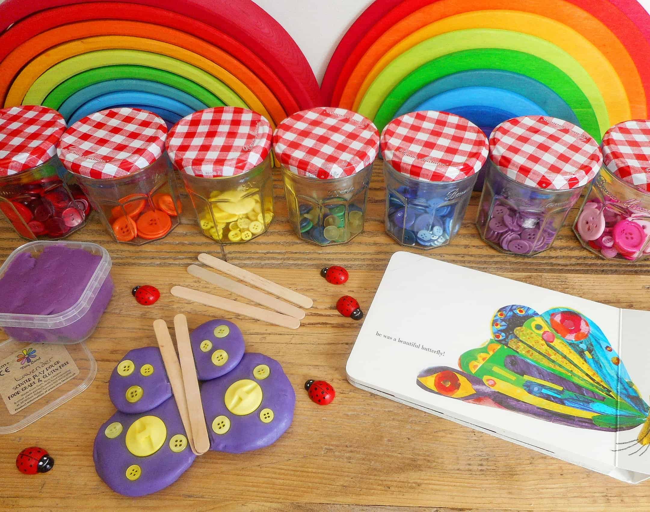 Learning As They Go - Nano Series - Playdough Butterflies - Busy Busy ...