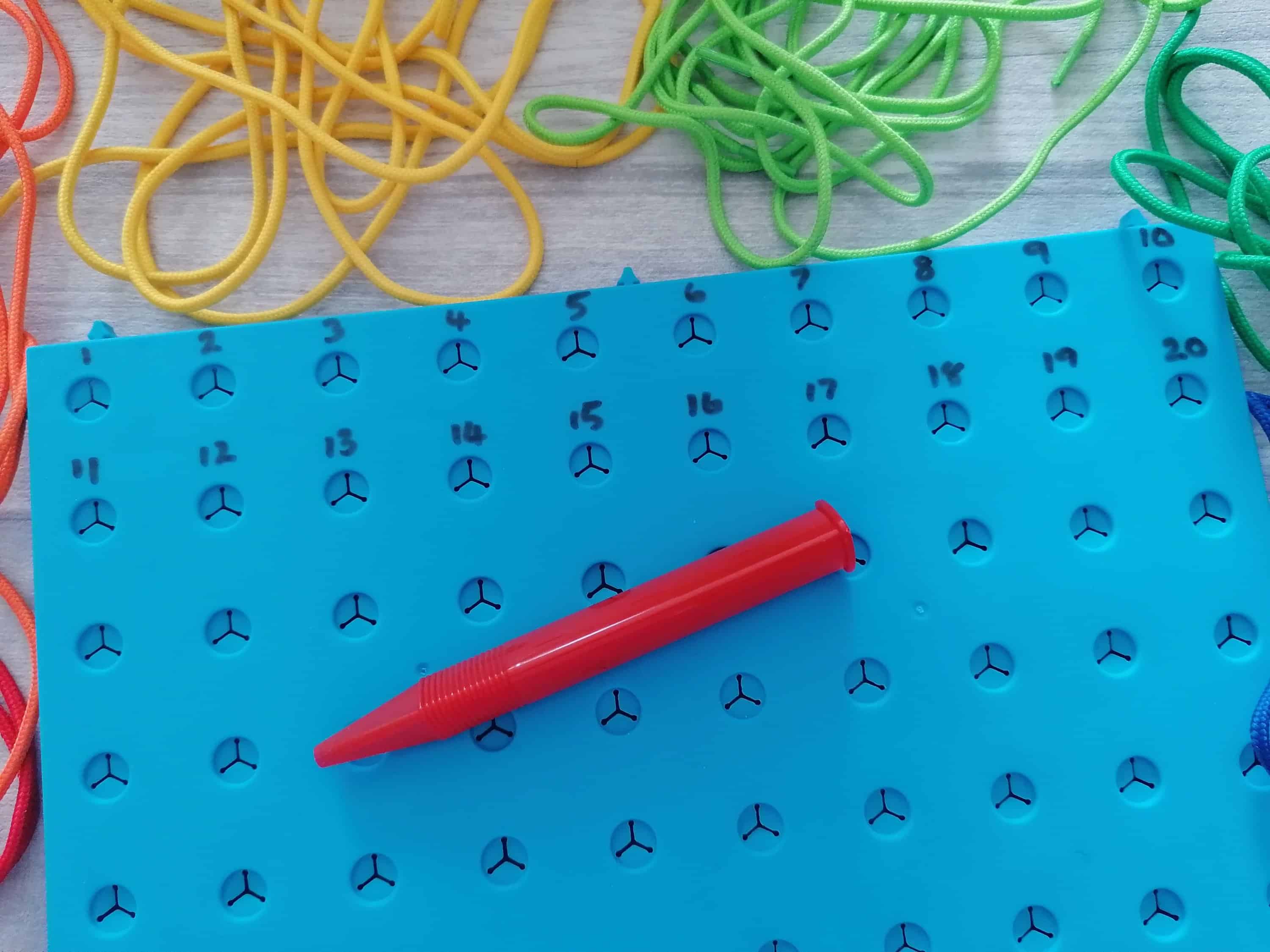 Nexus Link and Lace Boards - Maths Play - Busy Busy Learning