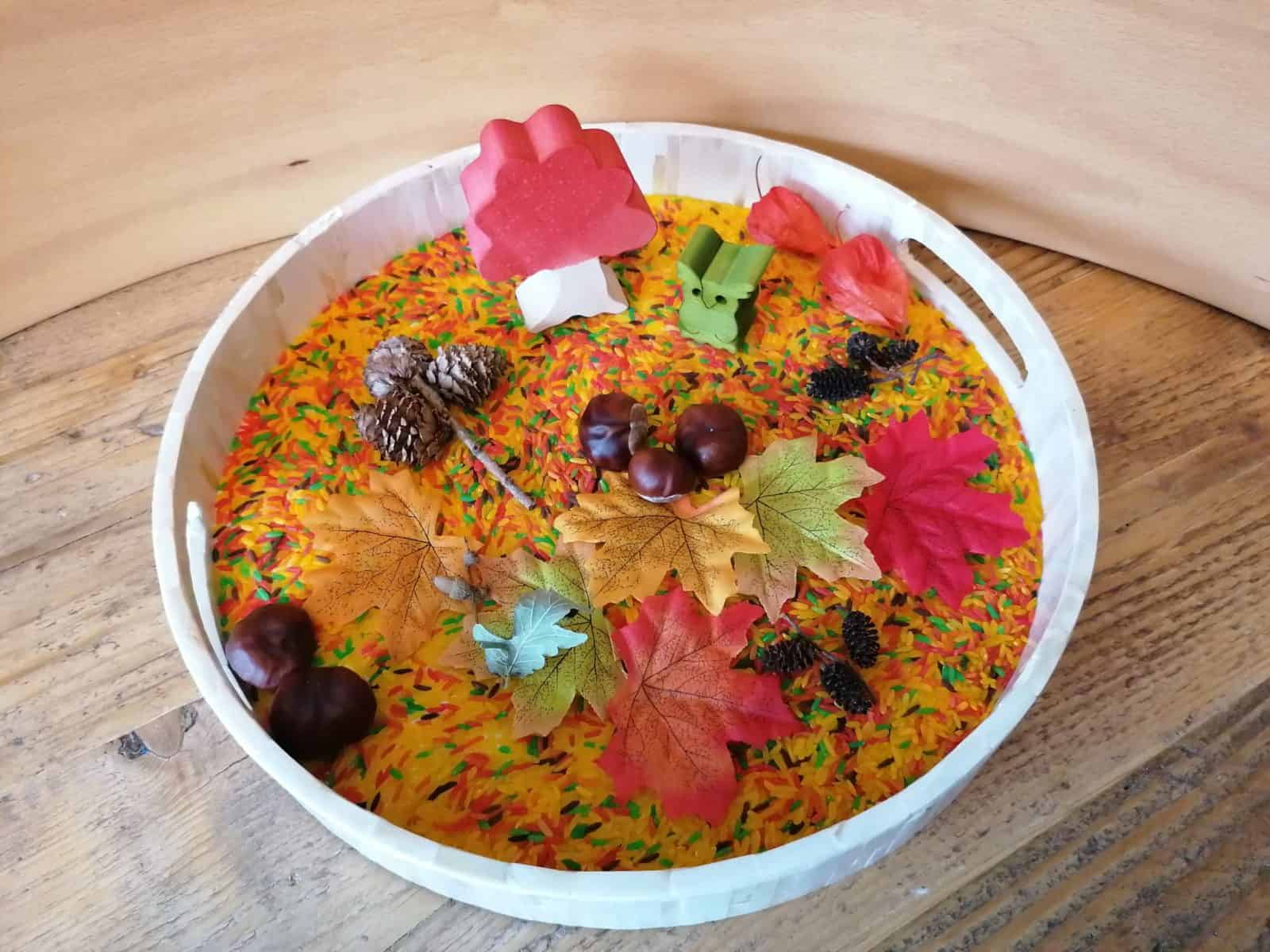 Handcrafted Autumn Small World Woodland Play - Busy Busy Learning