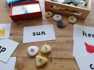 Phonics Games and Activities with Three Word Cards