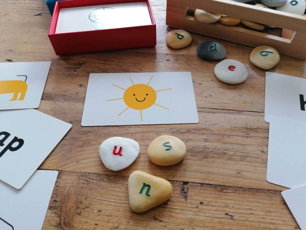 Phonics Games and Activities with Three Word Cards