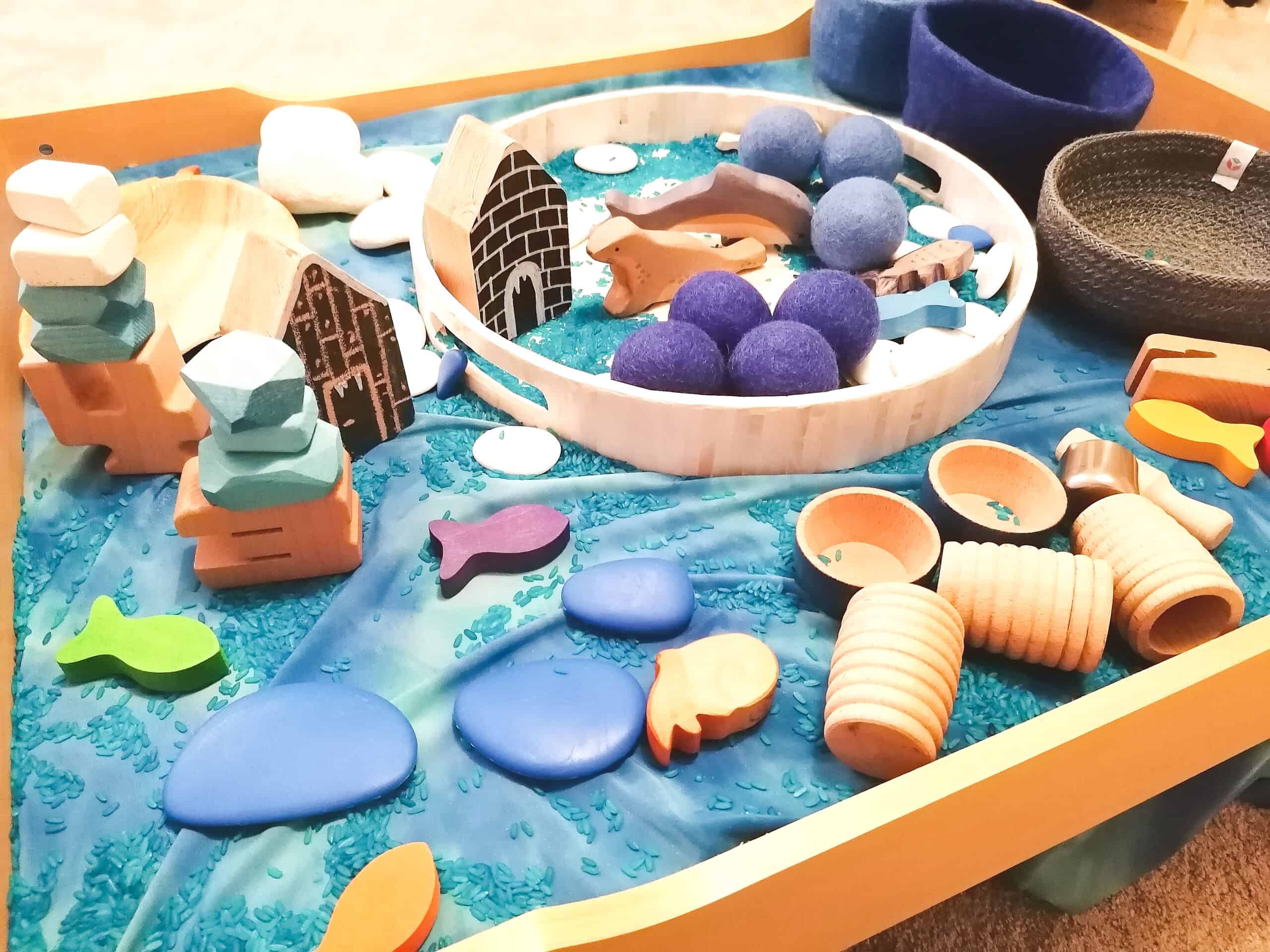 Snow Day: Small World Play - Polar Play - Busy Busy Learning