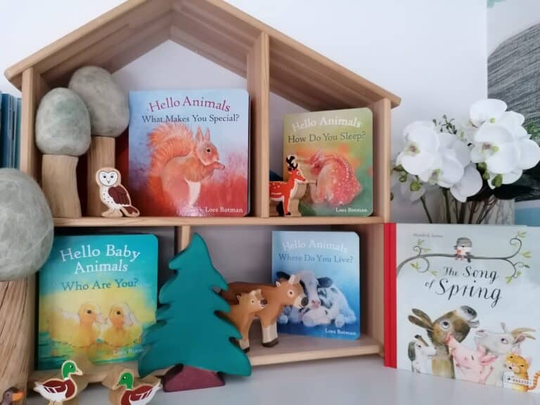 Children's Book Play - Animal Board Books - Busy Busy Learning