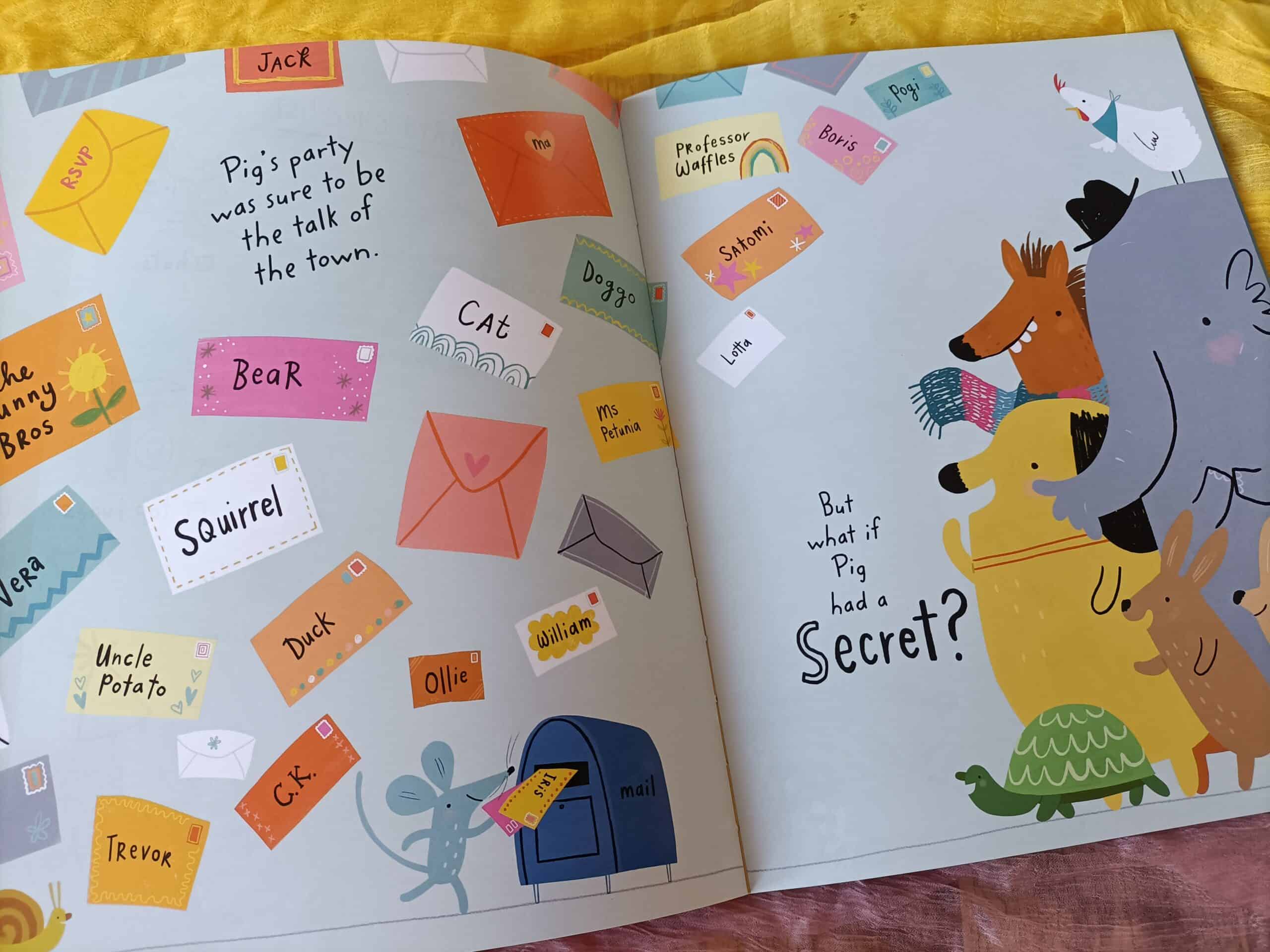 What if, Pig? by Linzie Hunter Book Review - Busy Busy Learning