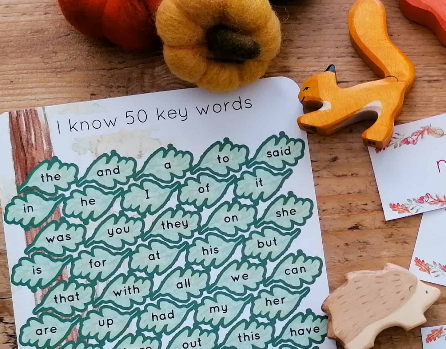 Phonics - High Frequency Words - Learning to Read - Busy Busy Learning