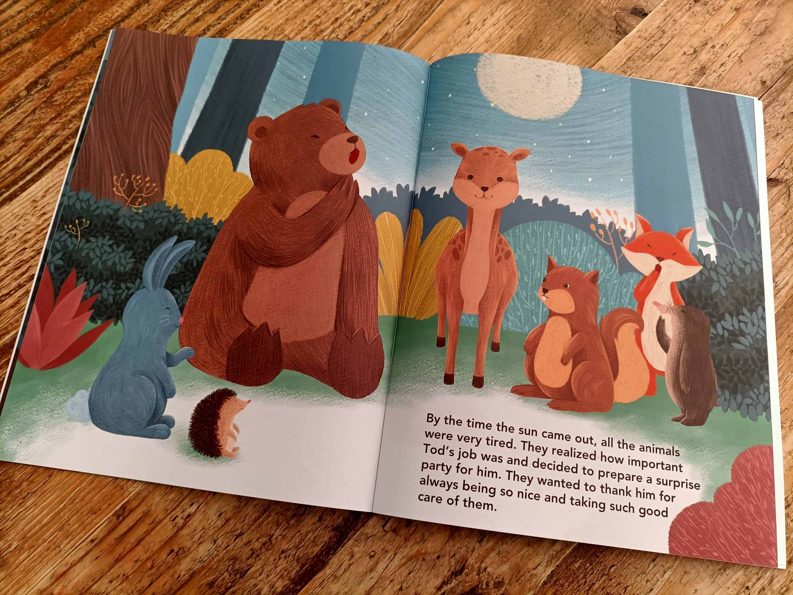 Tod and the Surprise Party - Book Review - Busy Busy Learning