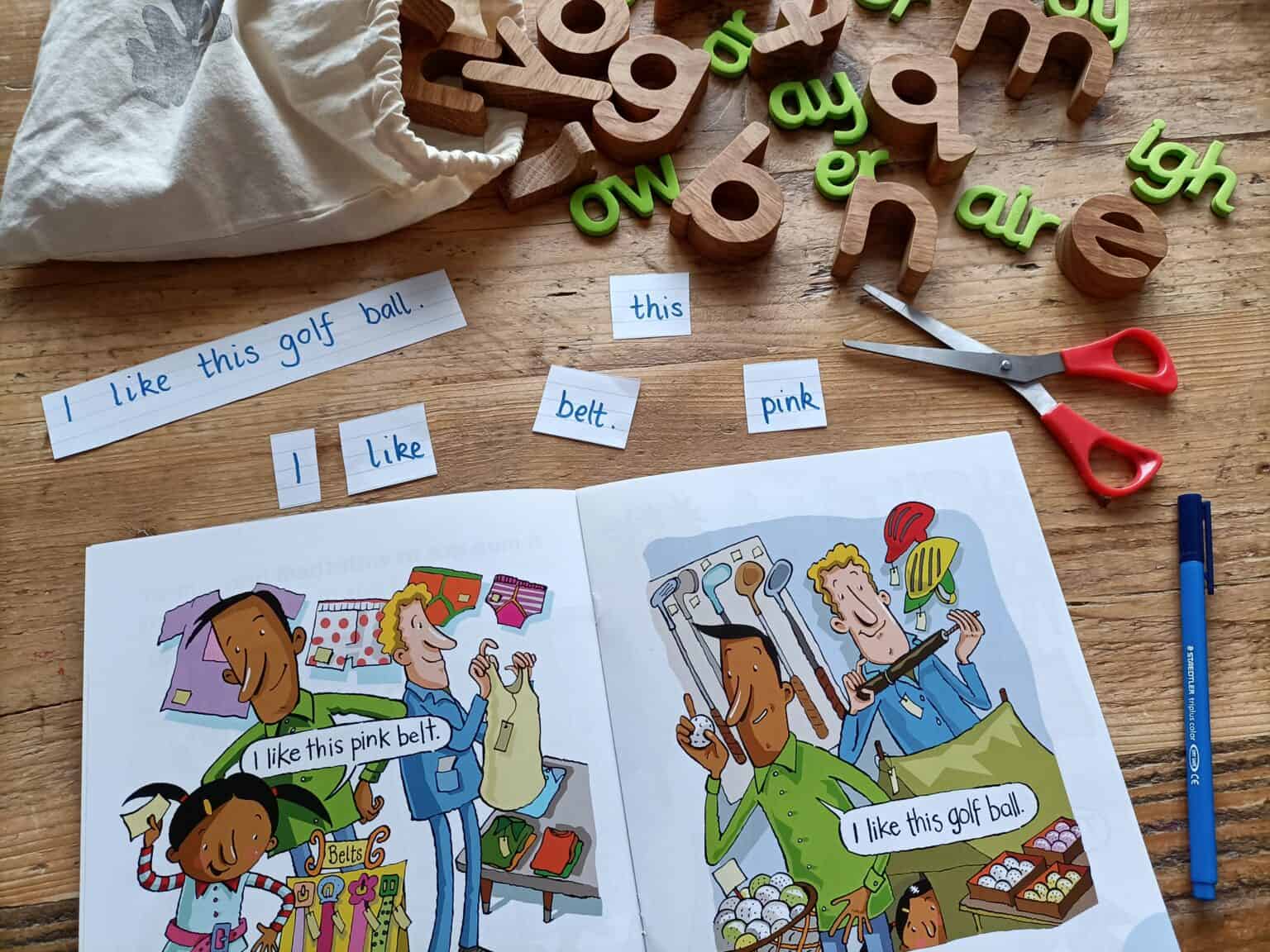 7 Ways to Read School Book Banded Books - Busy Busy Learning