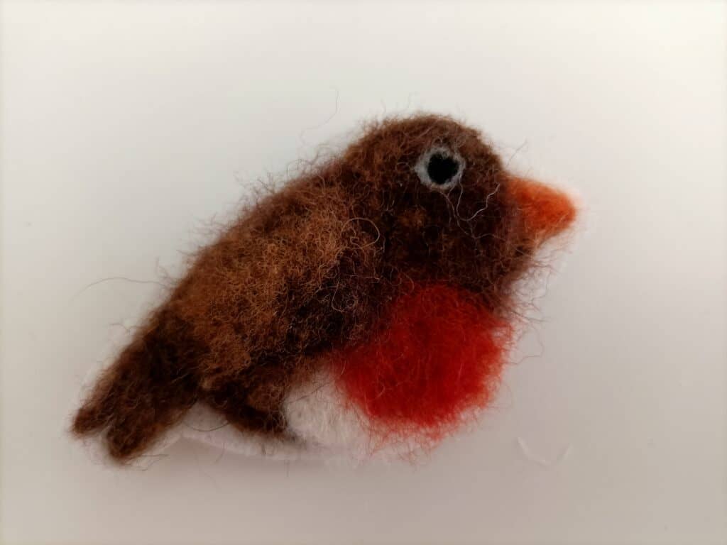 Needle Felted Robin and Other Creative Inspiration