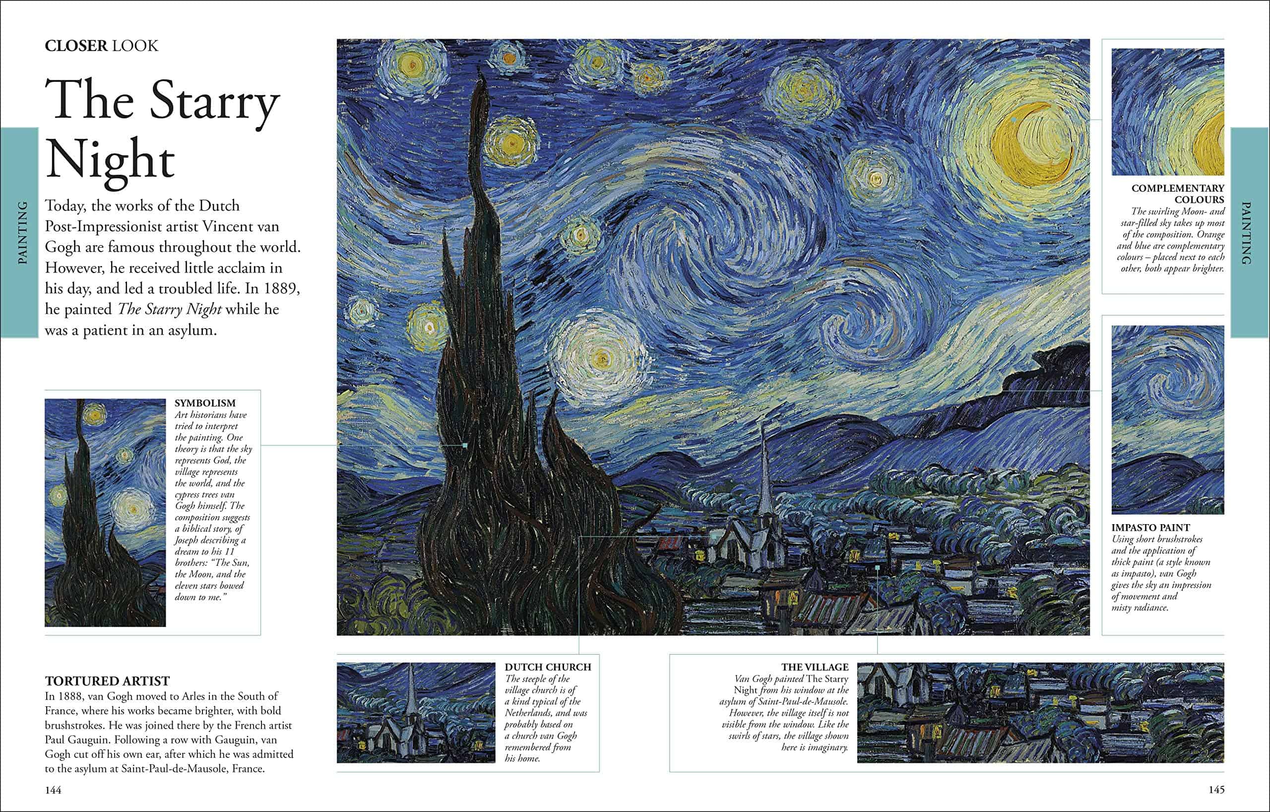 Van Gogh - Starry Night - Sunflowers - Busy Busy Learning