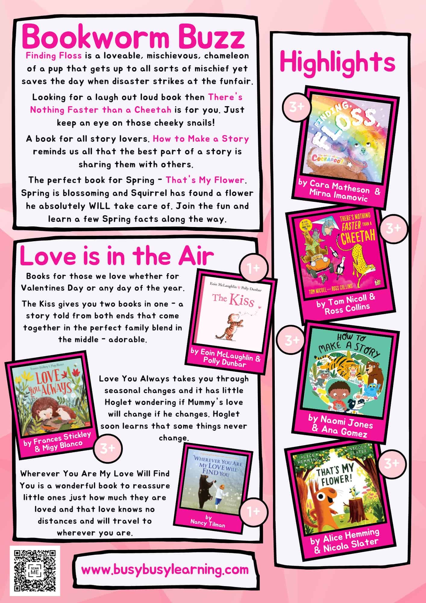 Bookworm Buzz - Children's New Releases - Valentines Day, Jim Field and ...