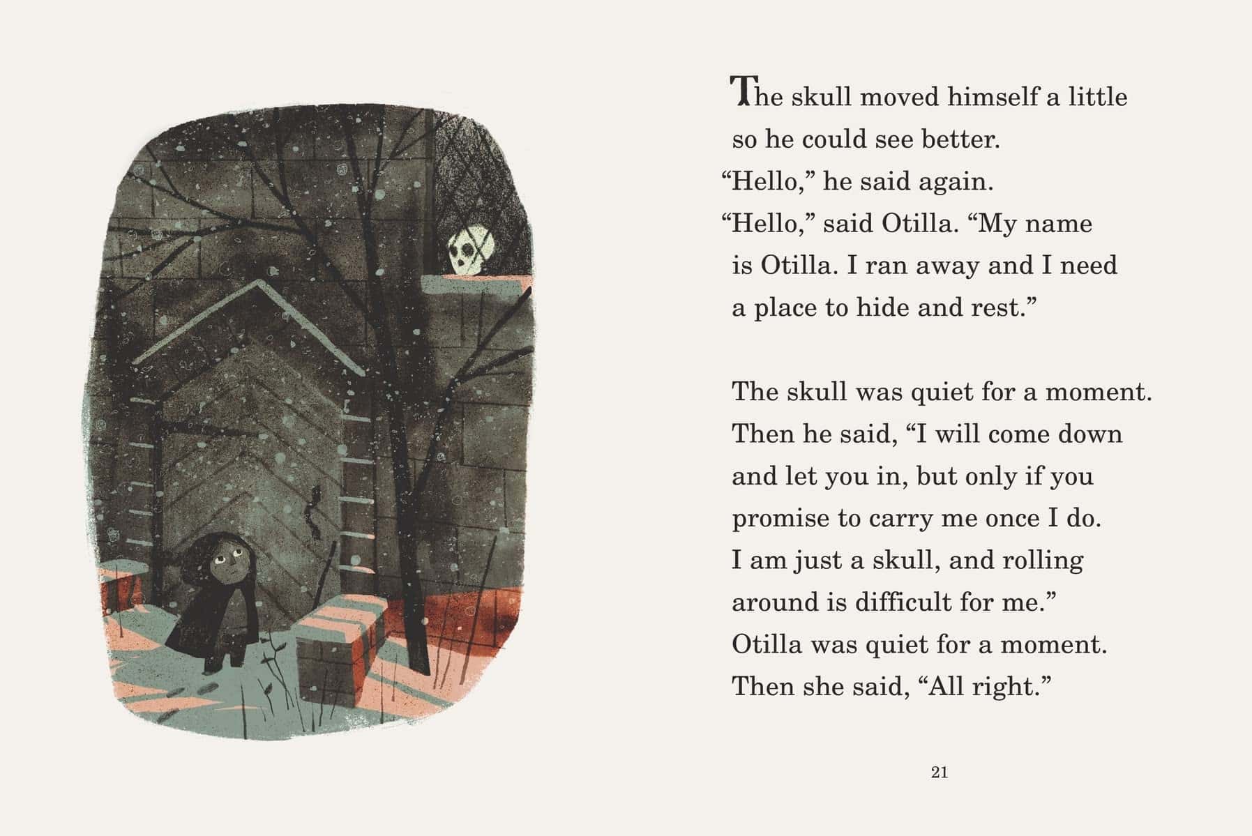 The Skull by Jon Klassen - Busy Busy Learning