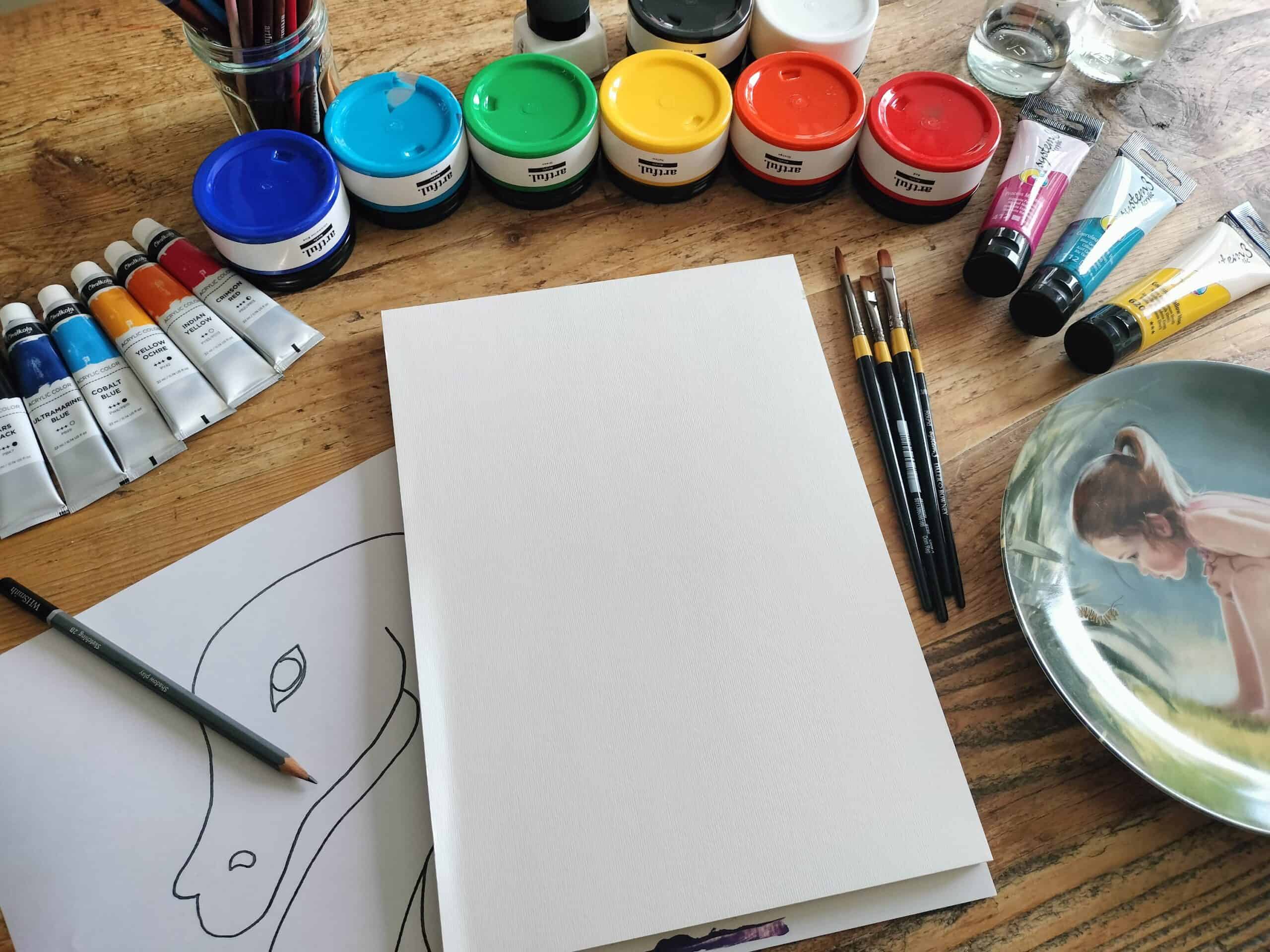 Acrylic Painting Essentials for Beginners - Busy Busy Learning