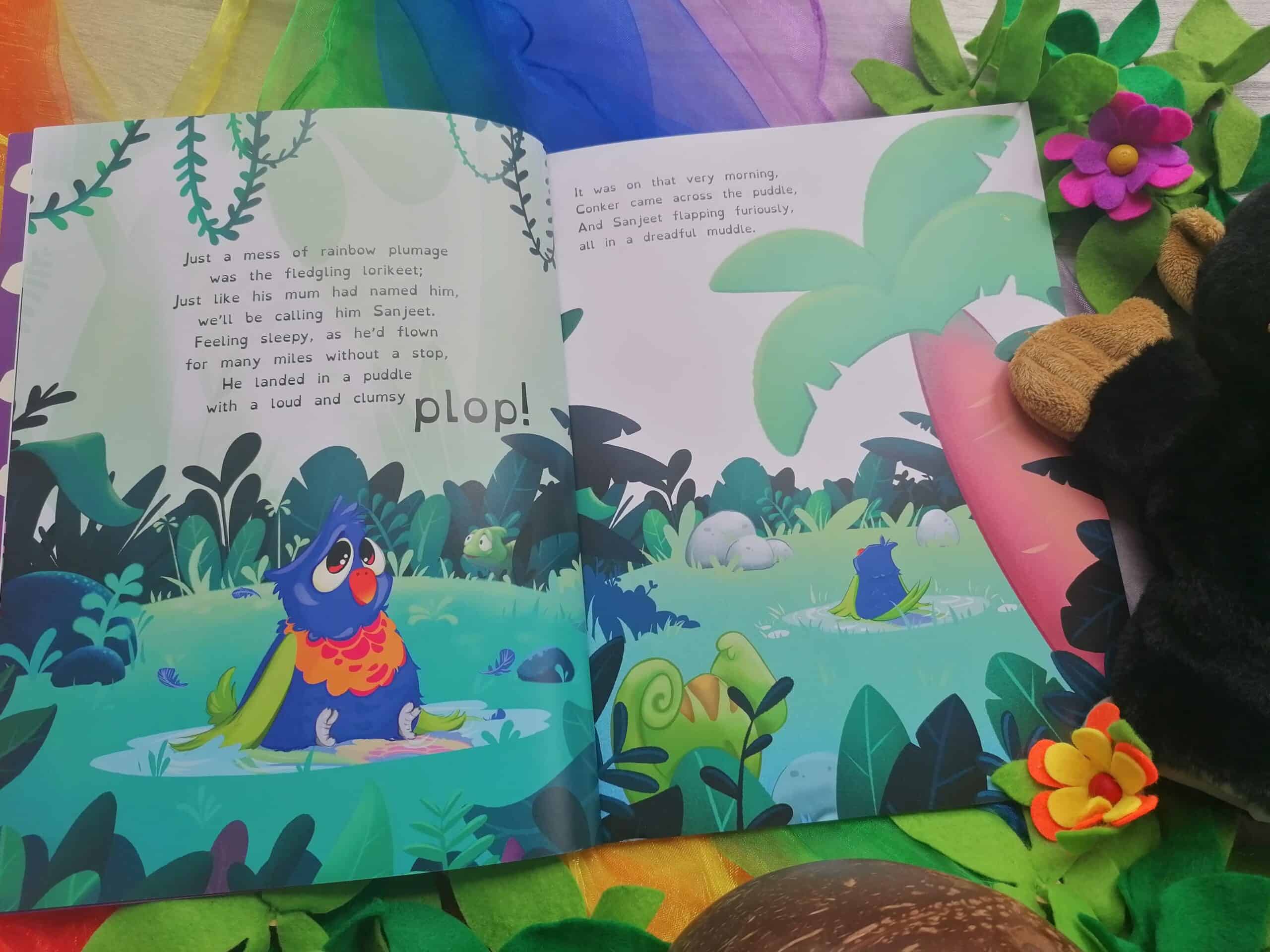 Conker and the Monkey Trap by Hannah Peckham - Busy Busy Learning