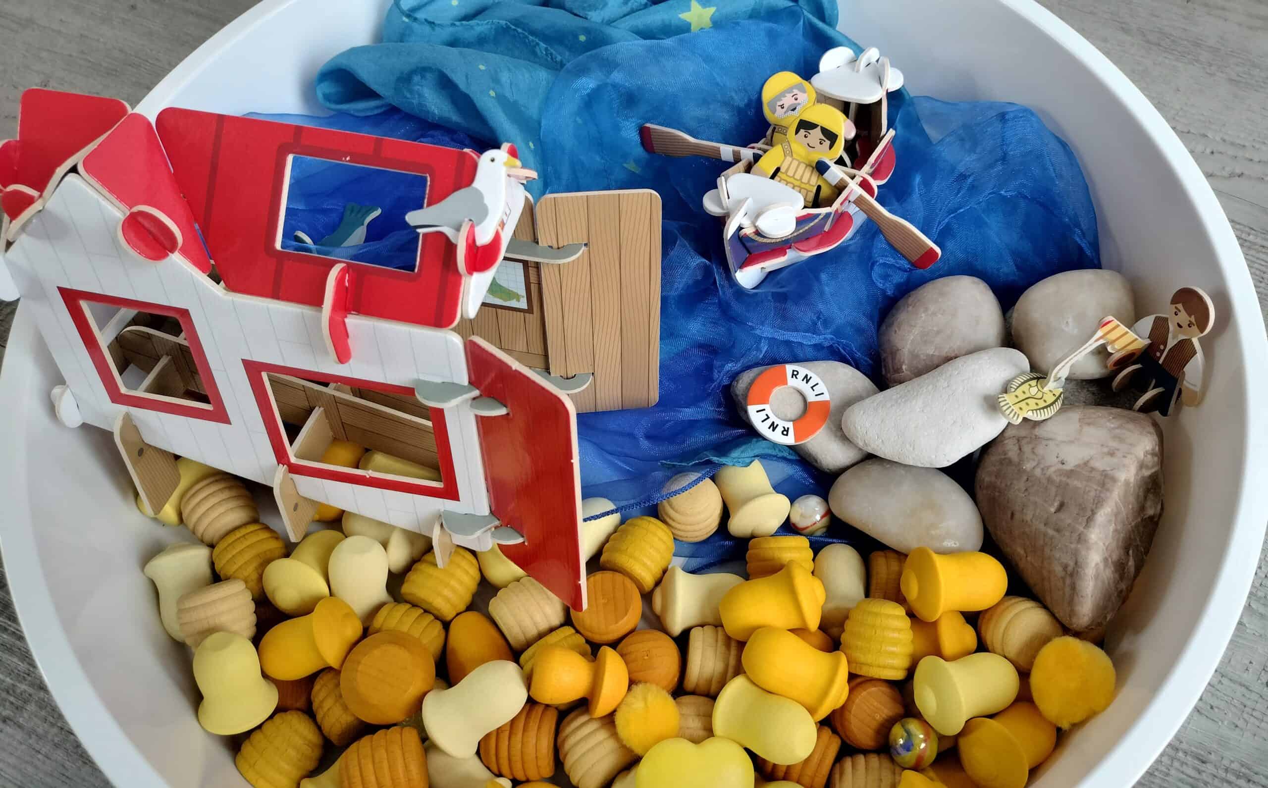 Playpress RNLI Toys - People Who Help Us - Small World STEM Play Set ...