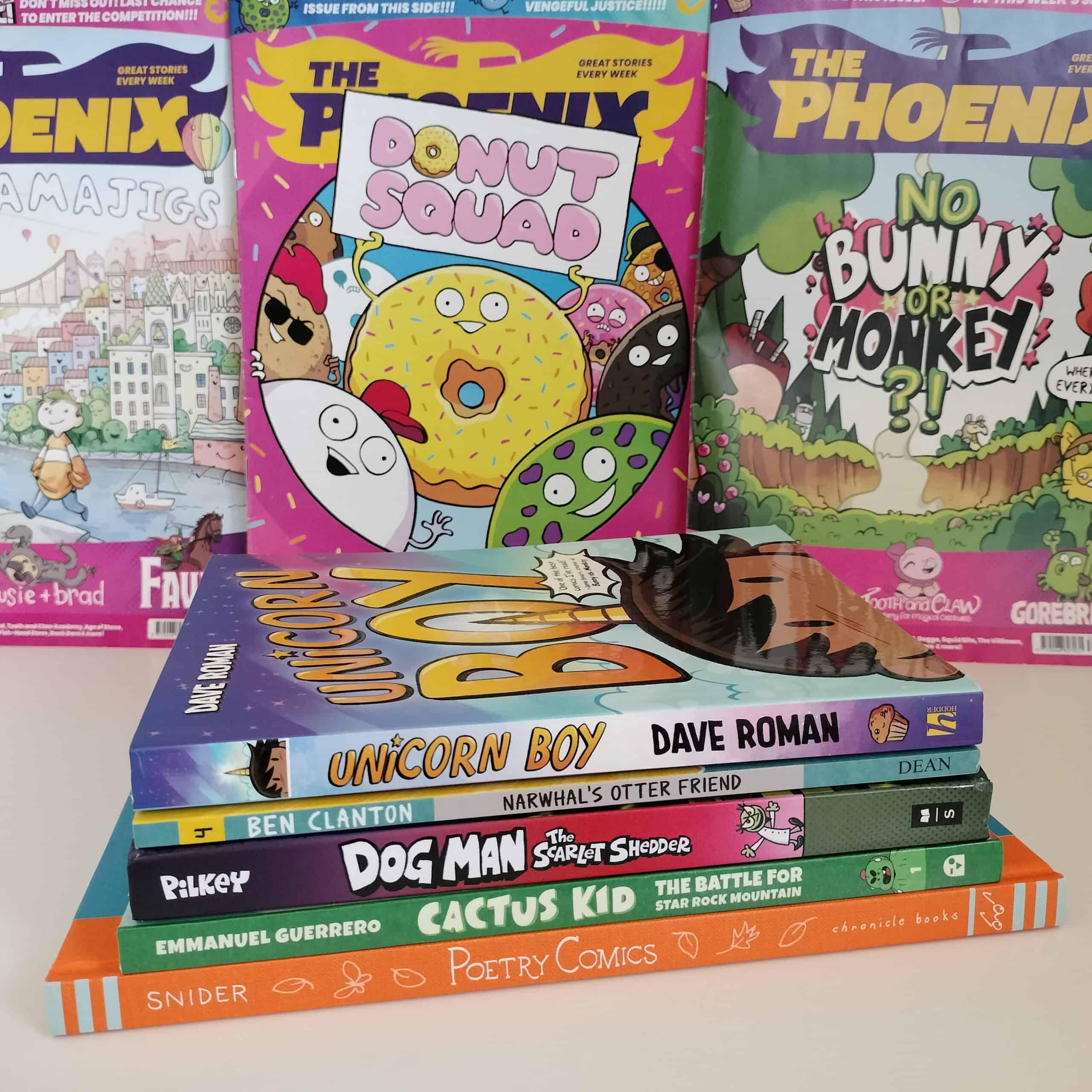Graphic Novels for Kids - New Releases - Busy Busy Learning