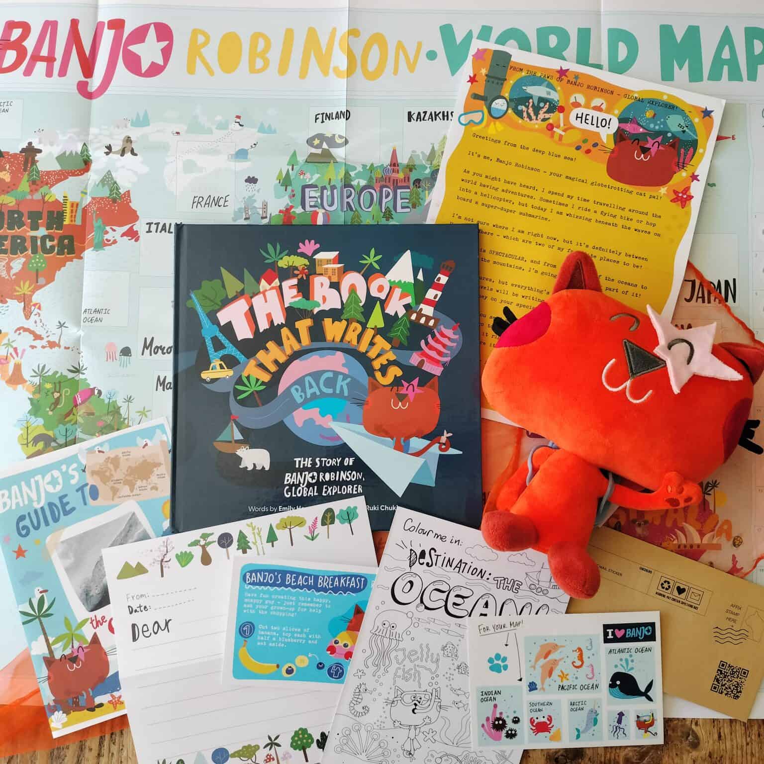 Screen Free Magic: The Benefits and Joy of a Banjo Robinson Snail Mail Subscription for Kids ...