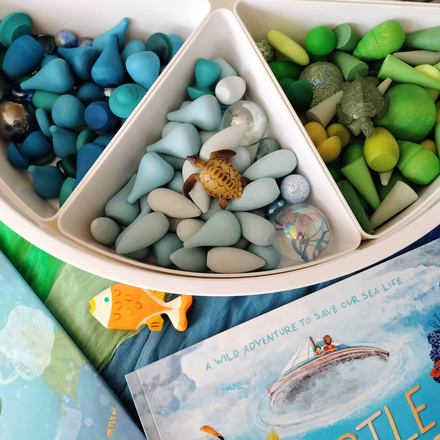 Ocean Theme Play: Toy Shelfie Rotation Ideas and Resources - Busy Busy ...