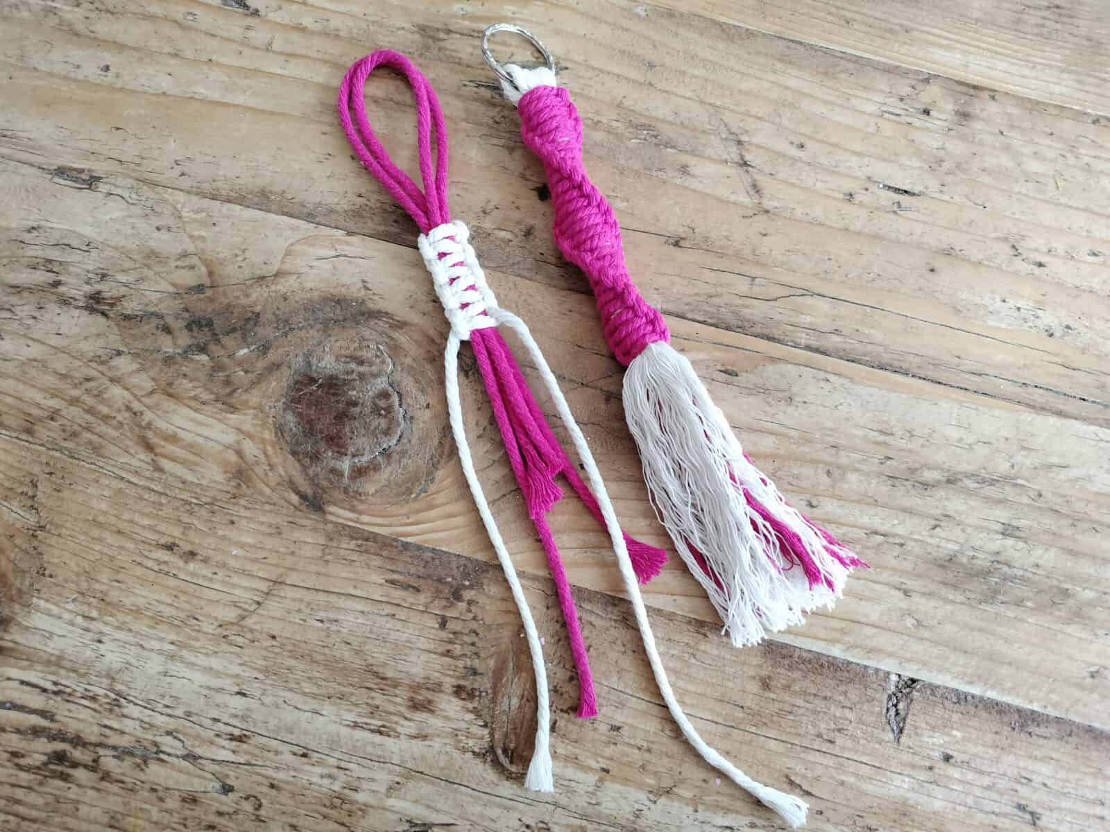 Super Slow Macrame: Free Spiral Pattern - Half Square Tutorial for ...