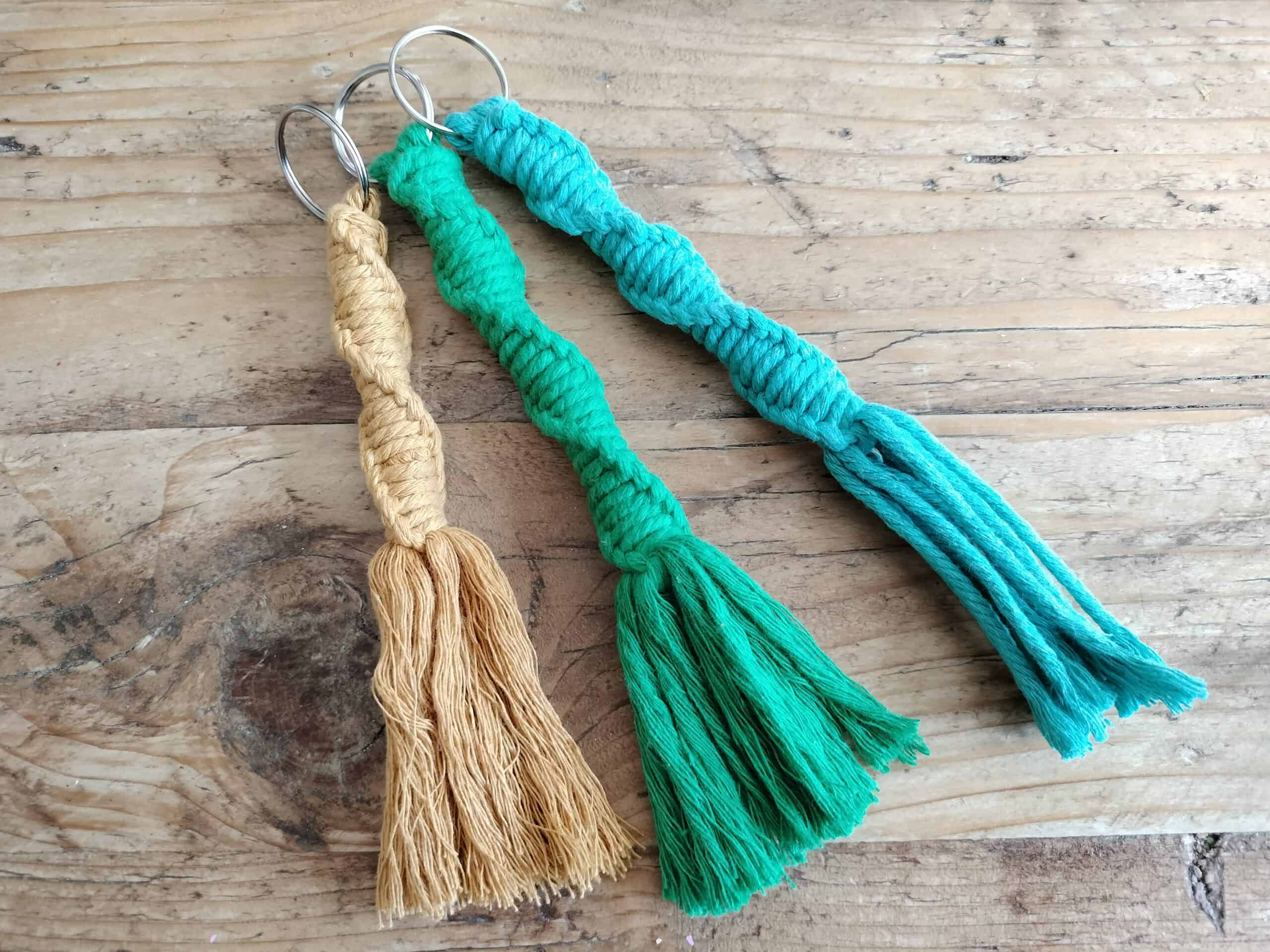 Super Slow Macrame: Free Spiral Pattern - Half Square Tutorial for ...