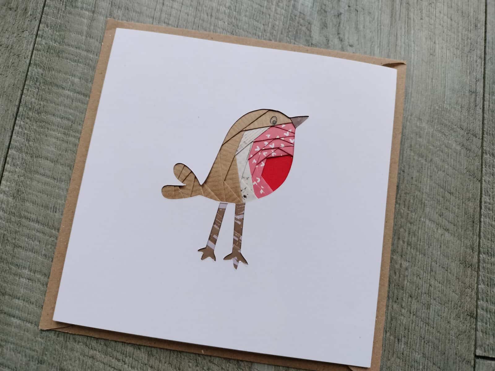 Iris Folding Papercraft Free Robin Bird Pattern Template - Busy Busy ...