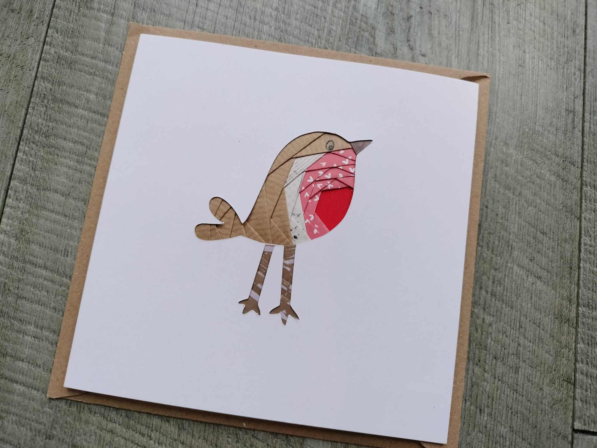 Iris Folding Papercraft Free Robin Bird Pattern Template - Busy Busy ...